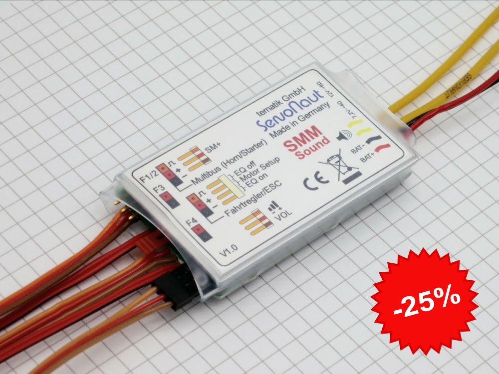 Servonaut Online-Shop - Soundmodul SMM